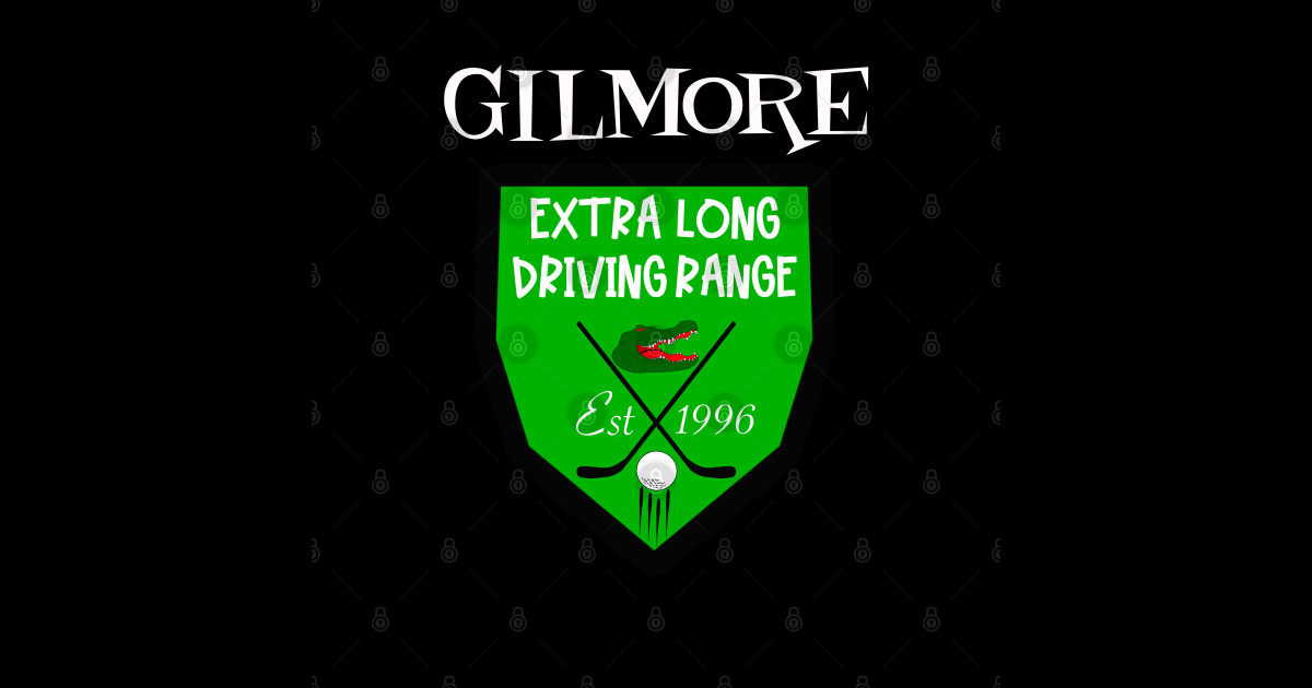 Gilmore Driving Range - Happy Gilmore - Sticker | TeePublic