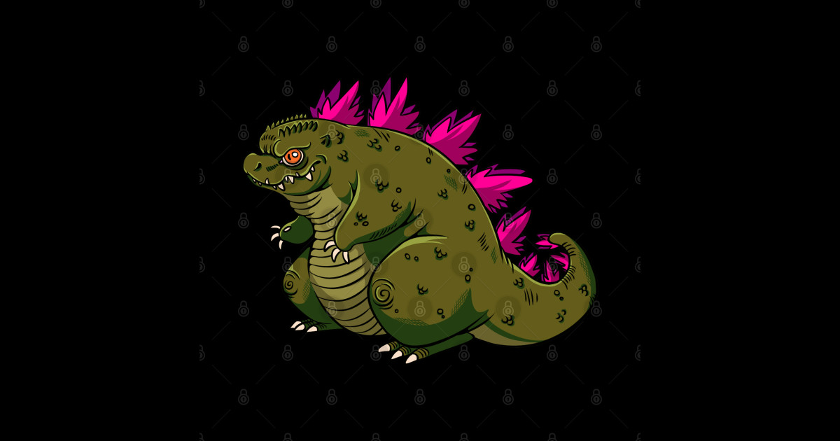 Fatzilla! - Godzilla - T-Shirt | TeePublic