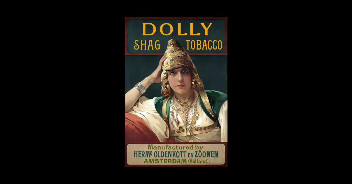 Dolly Shag Tobacco - Dutch Tobacco - Sticker | TeePublic