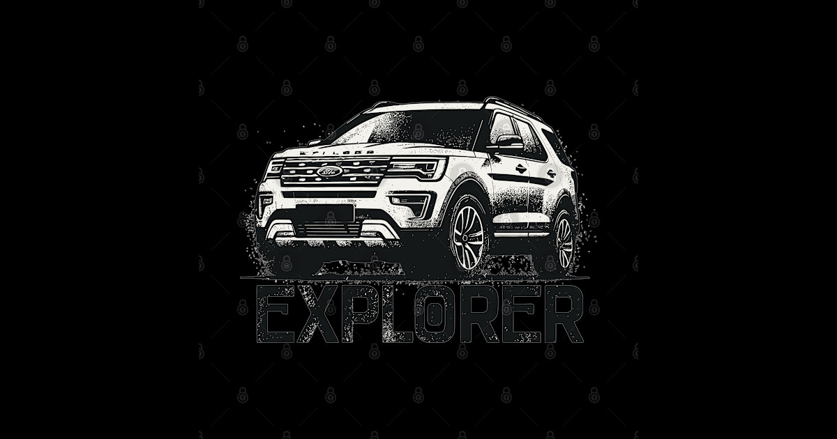 Ford Explorer - Ford Explorer - Sticker | TeePublic