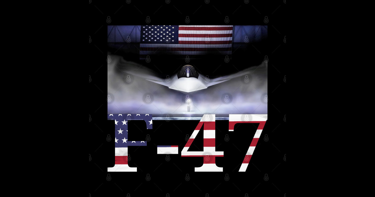 F-47 USA Superpower Dominance, F47 Aircraft - F 47 - Sticker | TeePublic