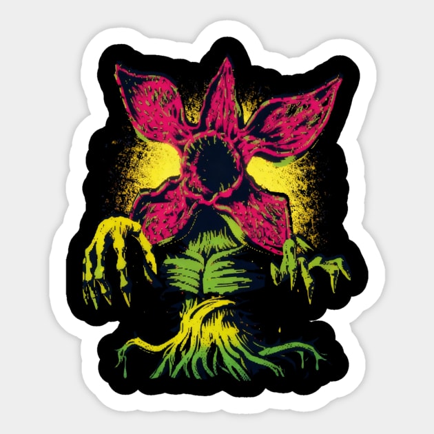 Demogorgon Stranger Things - Stranger Things - Sticker | TeePublic