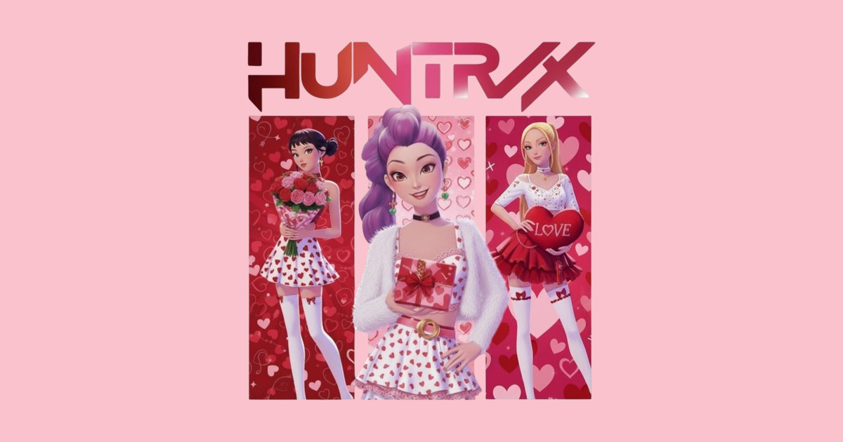 HUNTRIX Valentine’s Hearts Collection - Huntrix Valentine - T-Shirt ...
