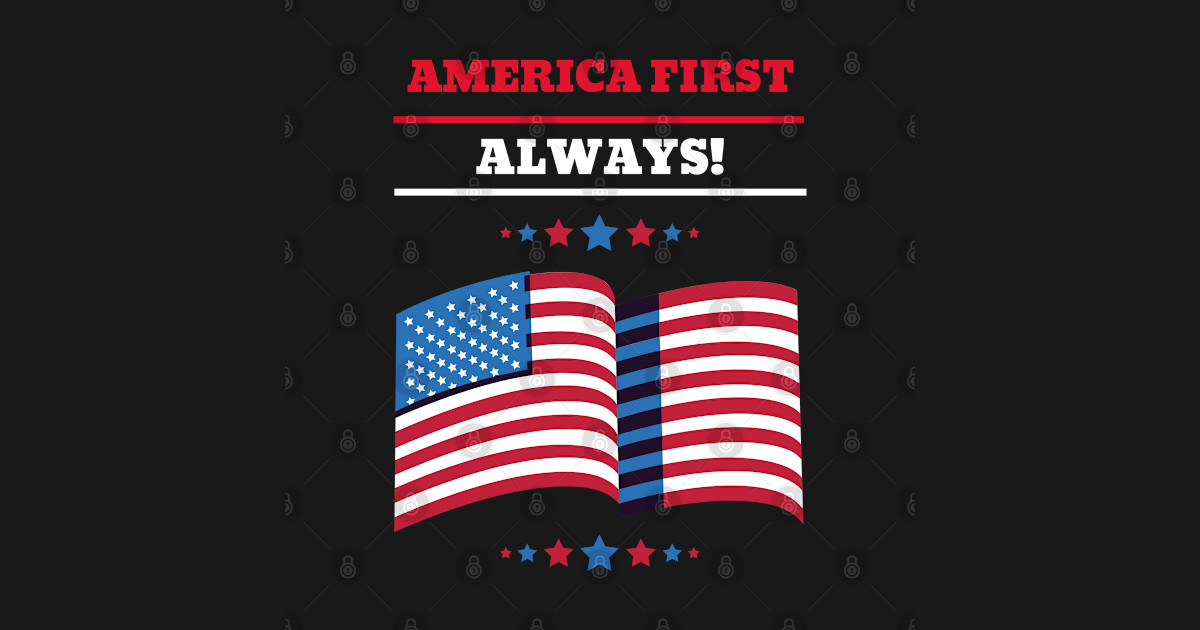 America First Always - Republican National Convention - T-Shirt | TeePublic