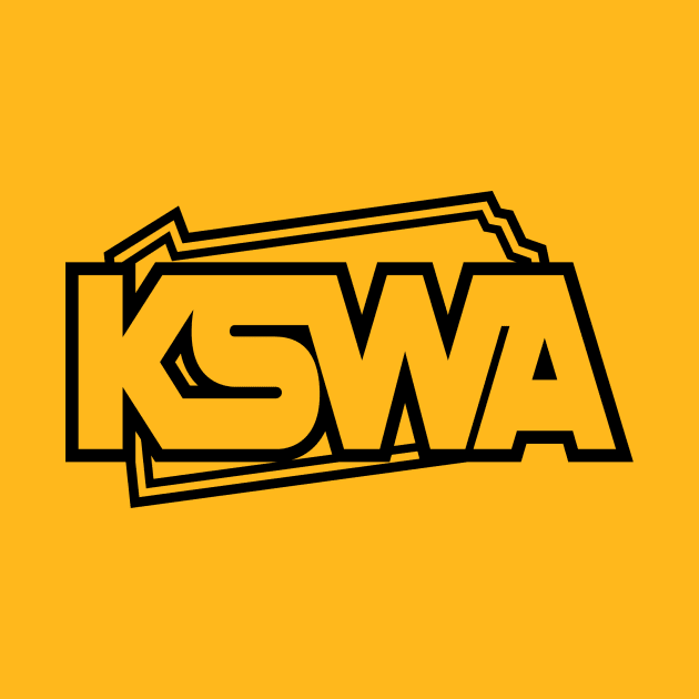 Black & Yellow - It's a Burgh Thing - Kswa Wrestling - T-Shirt | TeePublic