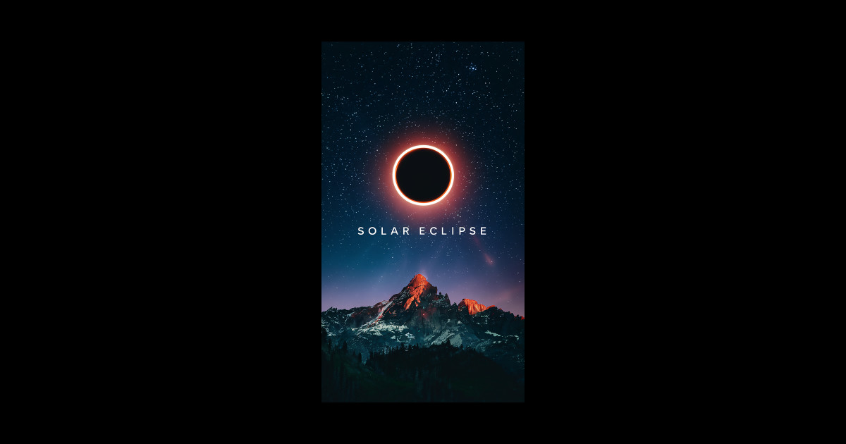SOLAR ECLIPSE - Solar Eclipse - Sticker | TeePublic