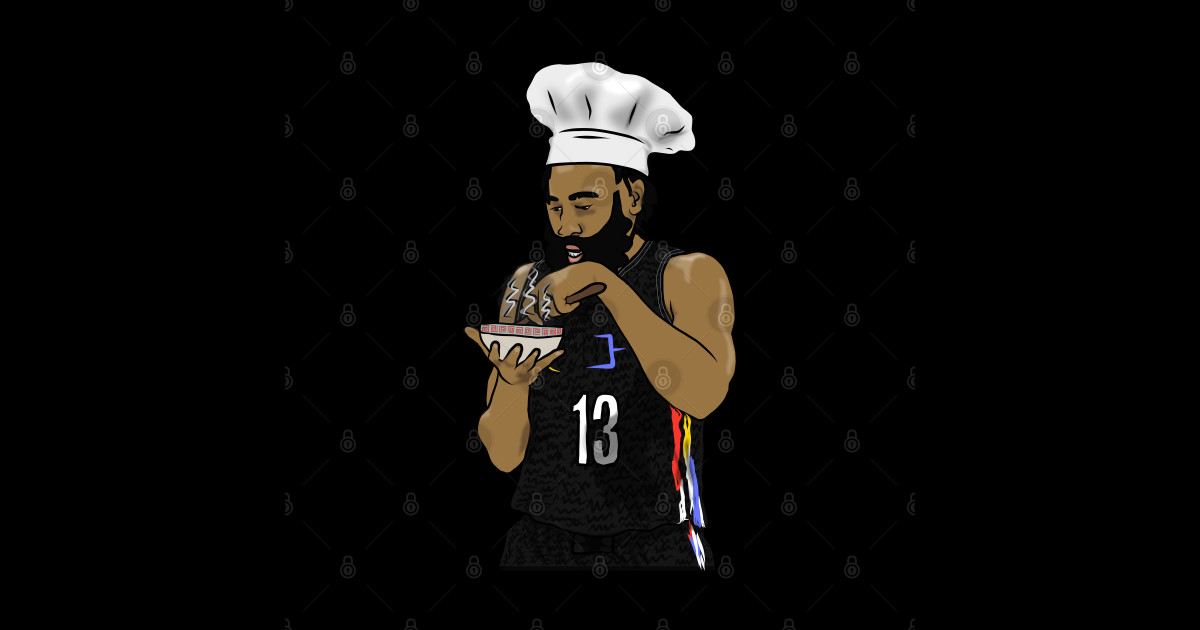 Chef Harden - James Harden - Sticker | TeePublic