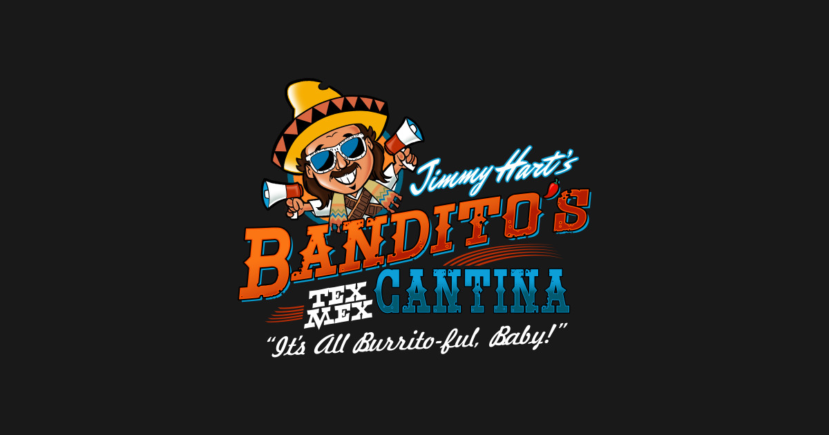 Jimmy Hart's Bandito's Tex Mex Cantina - Wrestling - T-Shirt | TeePublic