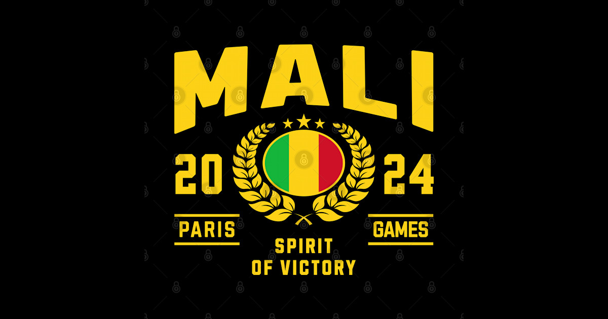Mali 2024 Sports Lover - Mali - Magnet | TeePublic