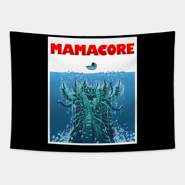 Mamacore - Monster - Tapestry | TeePublic