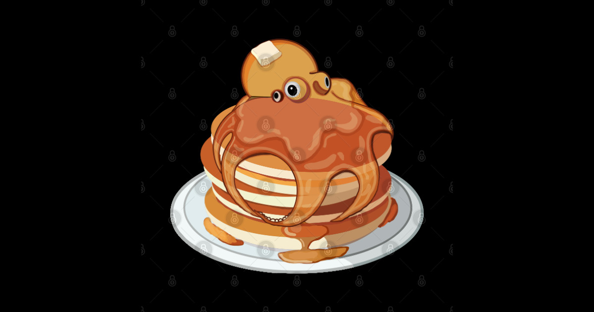 Octopancake (Octopus Pancake) - Octopus Pancakes - Sticker | TeePublic