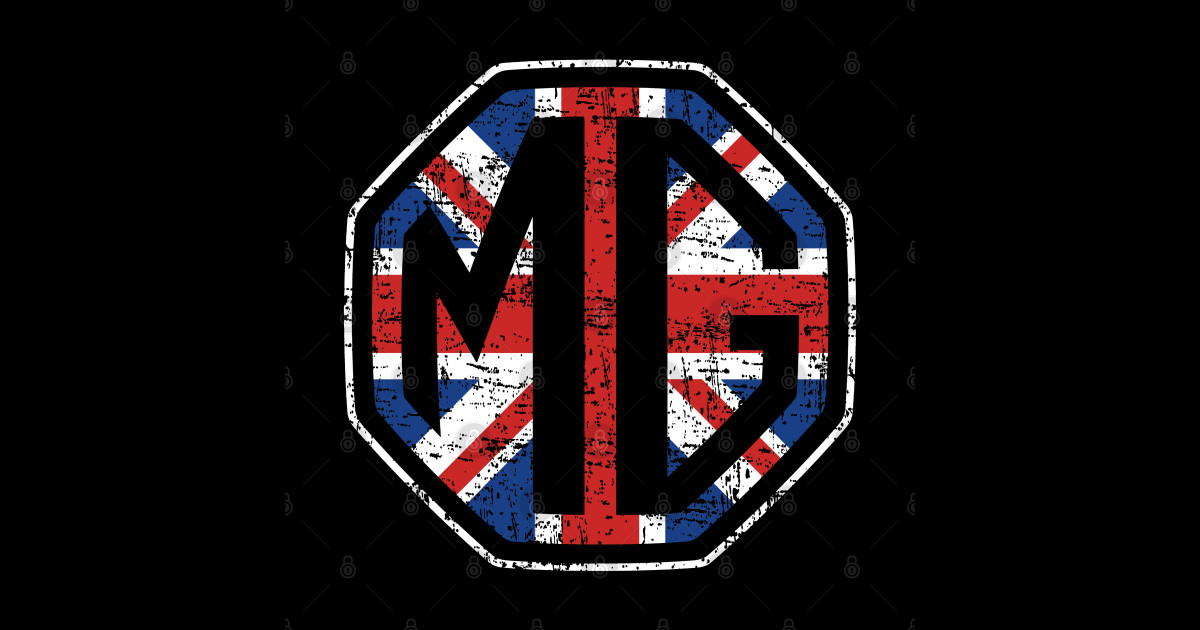 The MG logo with Union Jack background. Cool! - Mg Logo - Posters and ...