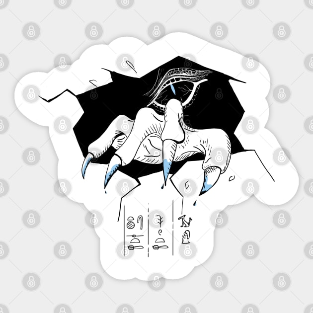 God of Chaos Seth - Seth - Sticker | TeePublic