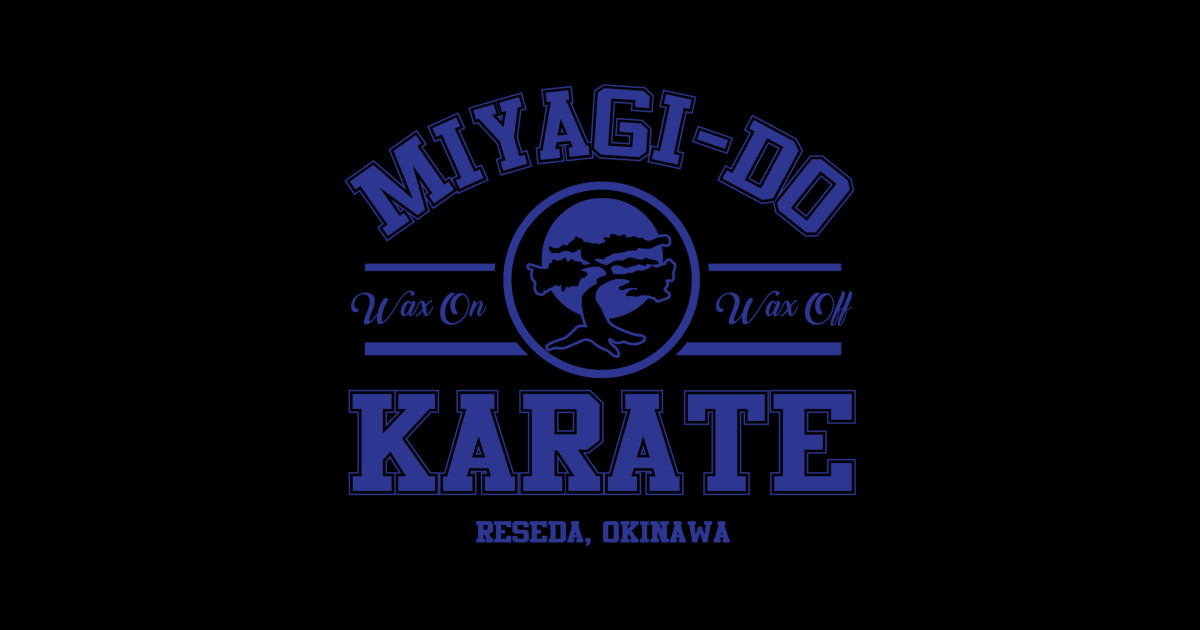 Miyagi Do Karate Logo Karate Kid - Karate Kid - Sticker | TeePublic