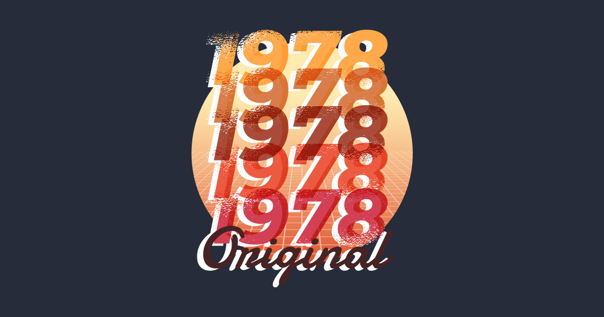1978 birthday RETRO QUOTE LETTERING vintage birthday - 1978 Birthday ...