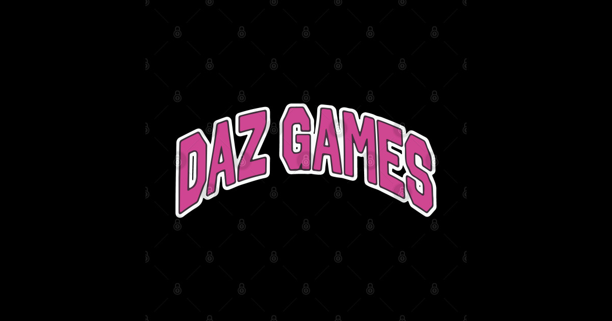 Daz games - Dazgames - Sticker | TeePublic