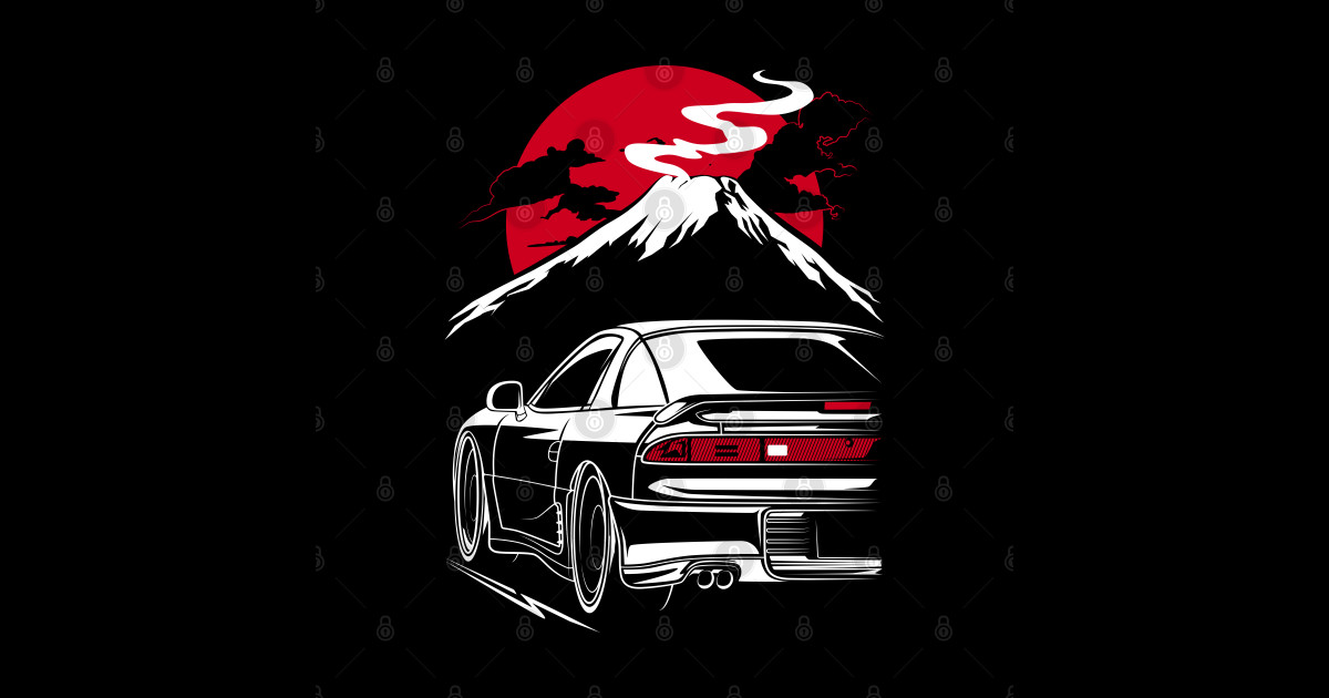 Mitsubishi 3000GT VR-4 Fuji, Dodge Stealth R/T, GTO MR - Mitsubishi ...
