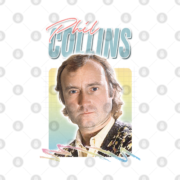 Phil Collins / 80s Retro Aesthetic Design - Phil Collins - Tapestry ...
