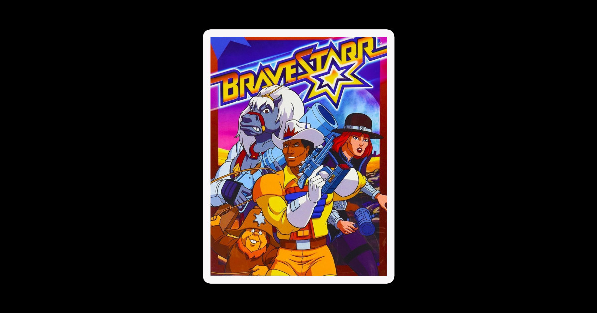 Brave 90s Cartoon - Cartoon Network - Sticker | TeePublic