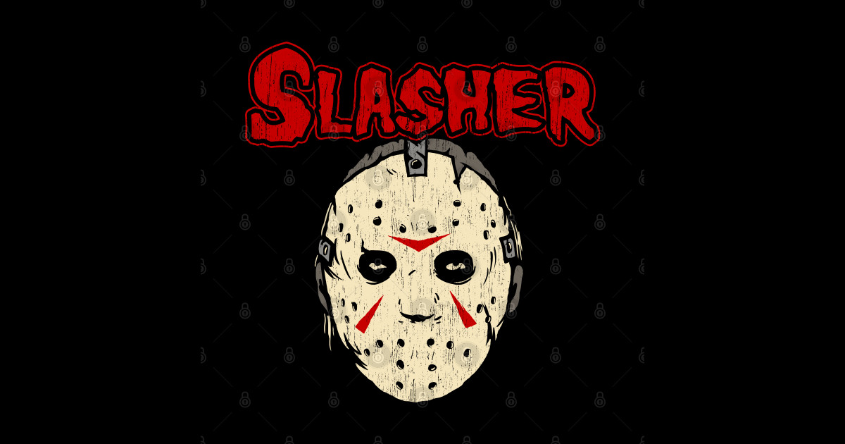 Slasher Mask - Friday The 13th - Sticker | TeePublic