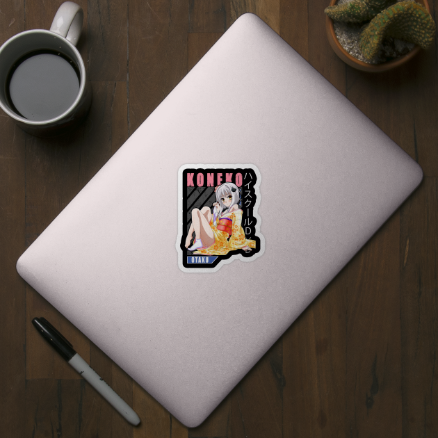 Koneko Toujou High School DxD - High School Dxd - Sticker | TeePublic