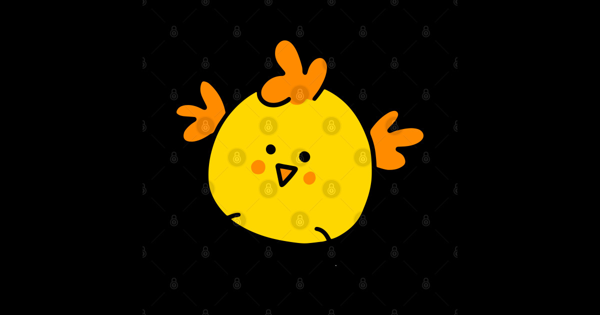 Dancing Easter Chick - Chick - Sticker | TeePublic