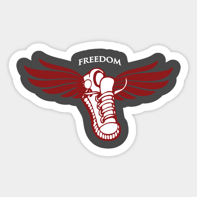 Freedom - Freedom - Sticker | TeePublic