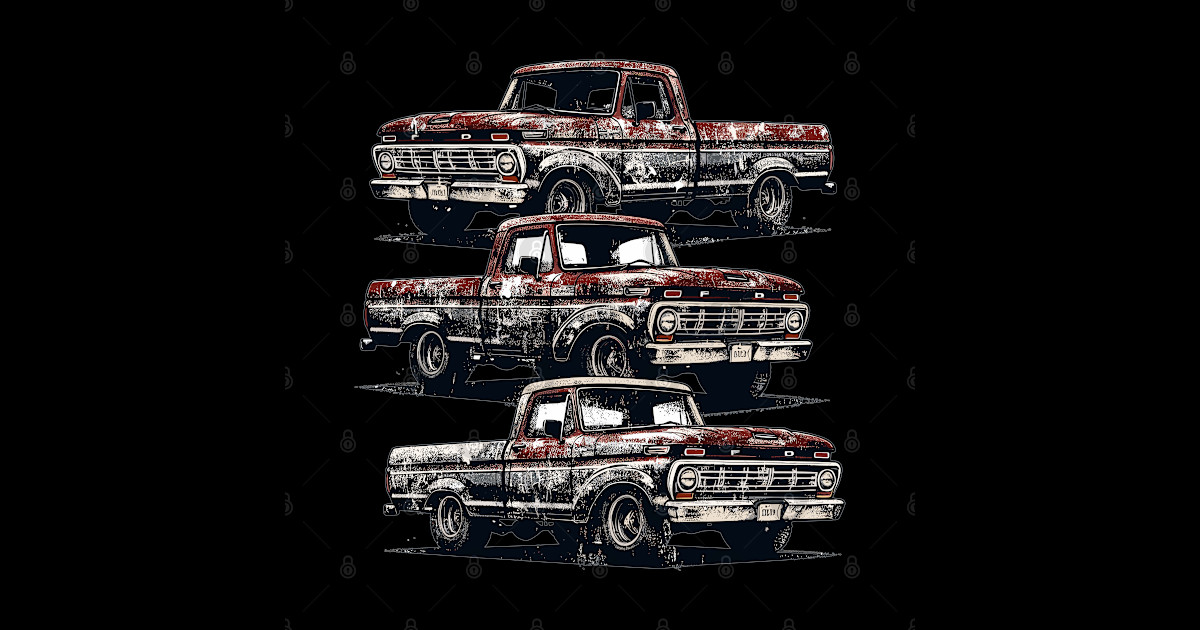 Ford F100 - Ford F100 - Sticker | TeePublic