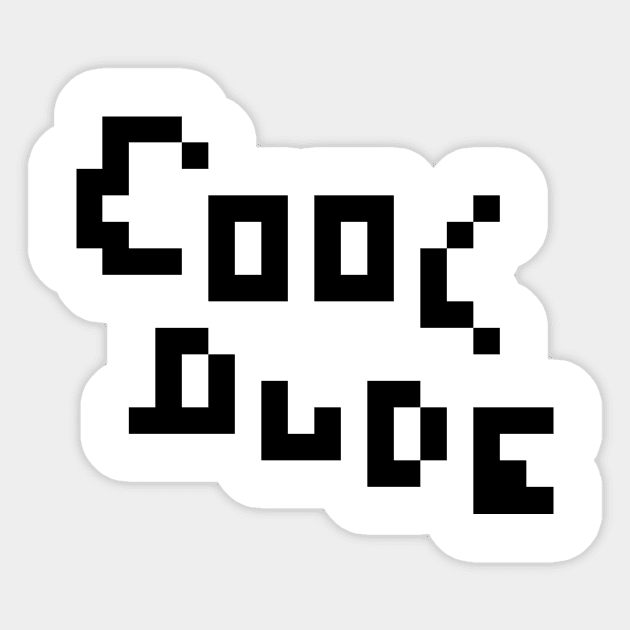 Undertale - Cool Dude - Undertale - Sticker | TeePublic