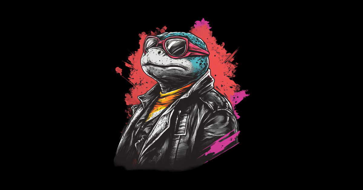 Bad Turtle - Turtle - Sticker | TeePublic