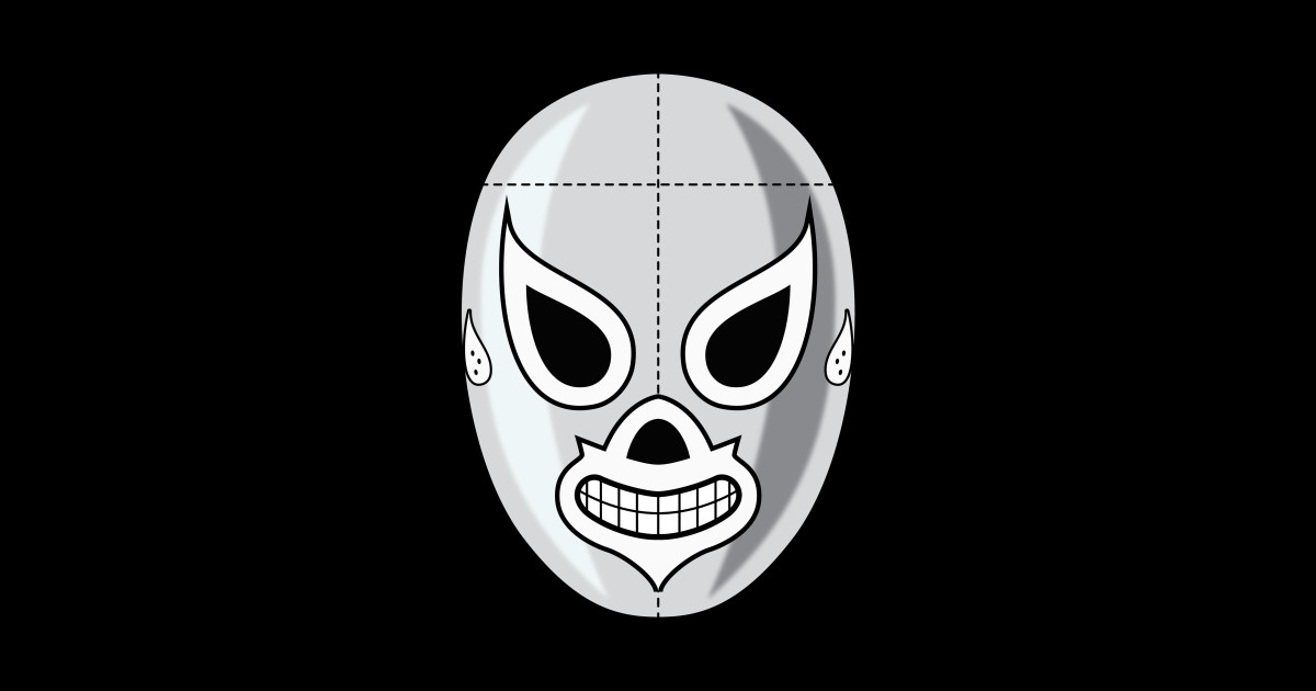 La Mascara de El Santo - Lucha Libre - Sticker | TeePublic