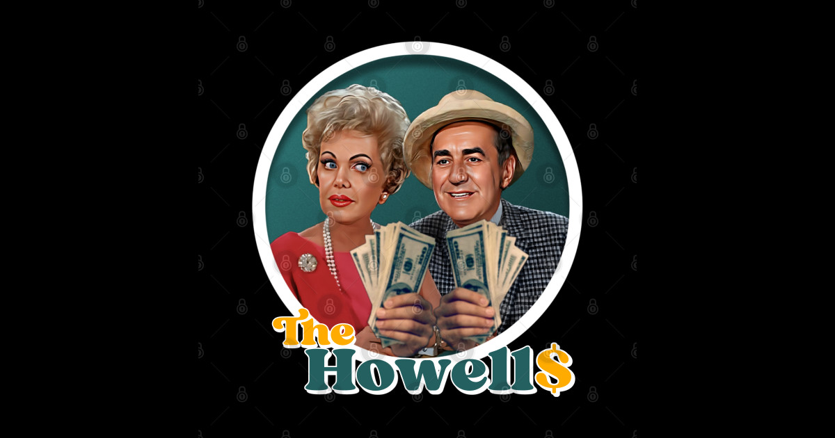 Gilligan's Island - The Howells - Gilligans Island - Sticker | TeePublic