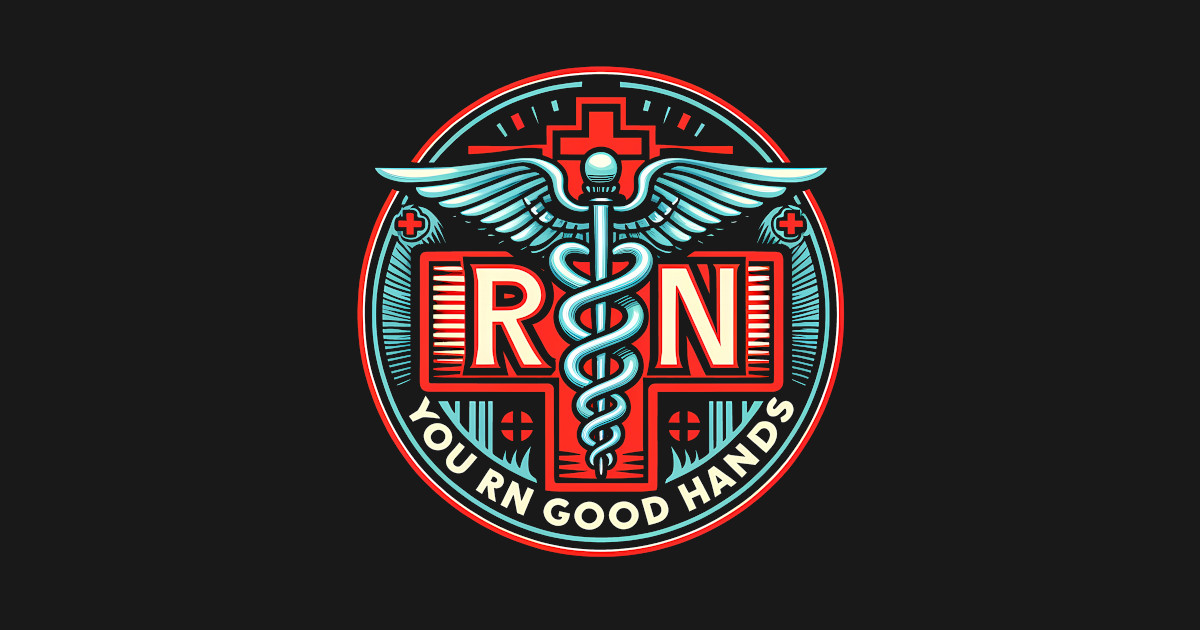 RN nurse you rn good hands - Rn Nurse Gifts - T-Shirt | TeePublic