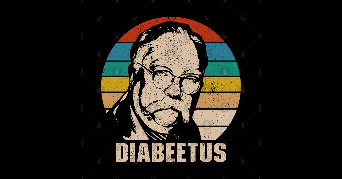 Wilford Brimley - Diabeetus - Wilford Brimley Diabeetus - Sticker ...