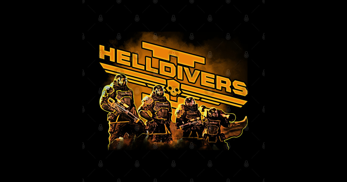 Helldivers - Helldivers - Sticker | TeePublic