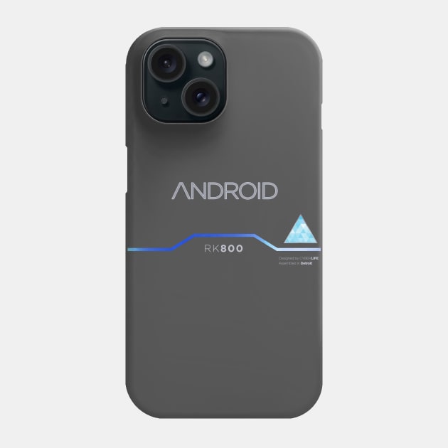 Connor's Android Jacket - Detroit Become Human Connor - Phone Case ...