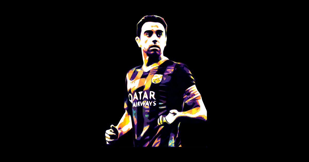 Xavi Hernandez Pop Art - Xavi - Sticker | TeePublic