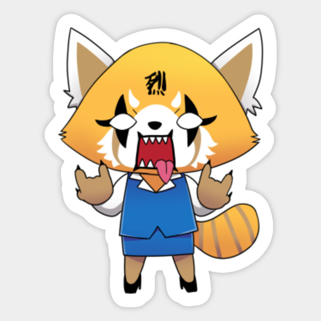Aggretsuko! - Aggretsuko - Sticker | TeePublic