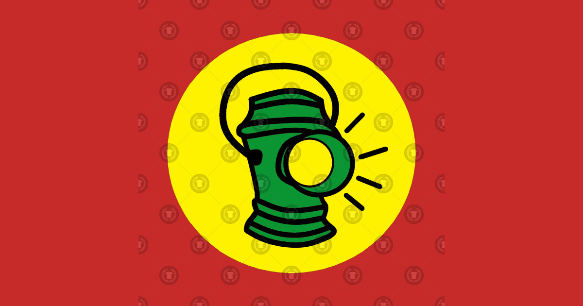 Alan Scott Logo - Green Lantern - Sticker | TeePublic