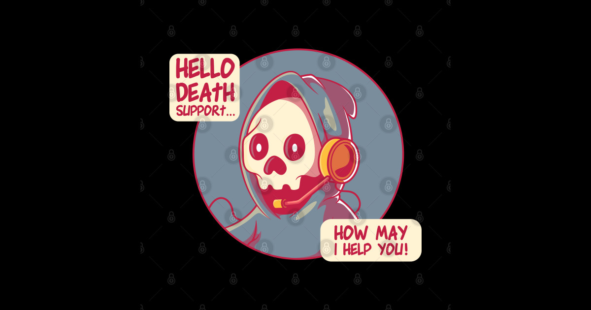 Tech Reaper! - Technology Humor - Sticker | TeePublic