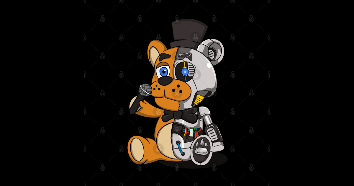 Freddy Fazbear Robot Cute - Five Nights At Freddys - Posters and Art ...
