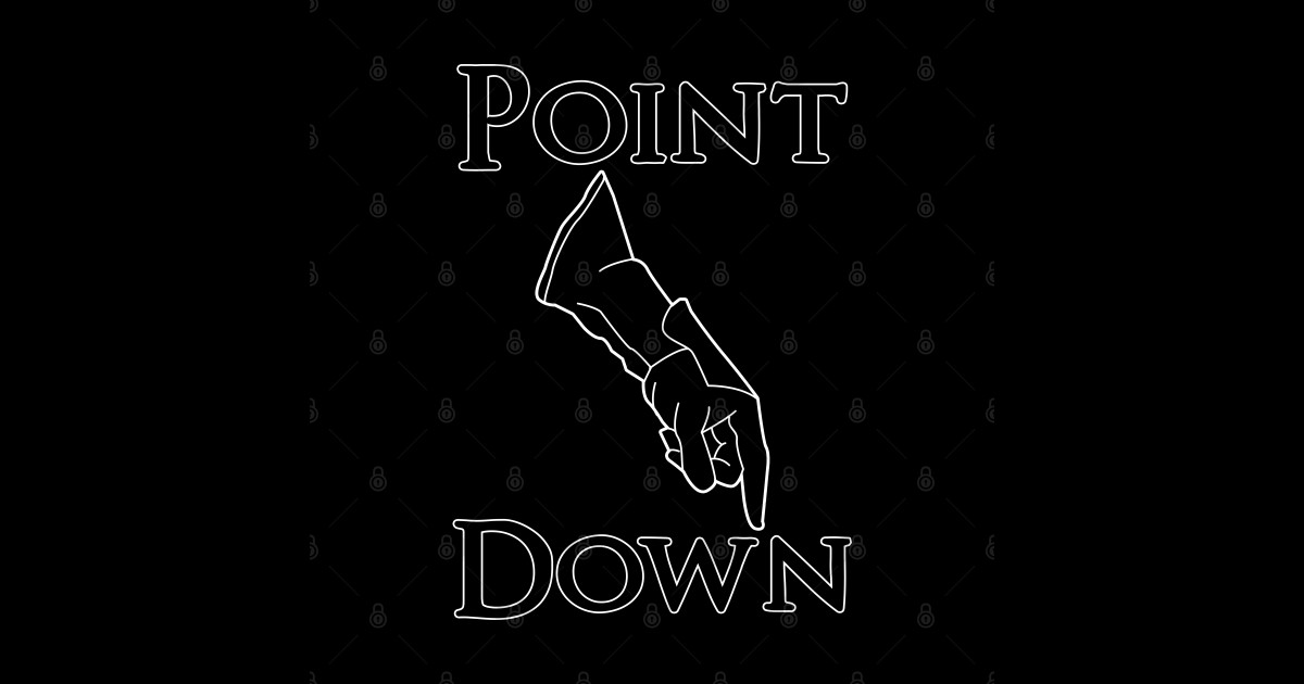 Point Down - Dark Souls 3 - T-Shirt | TeePublic