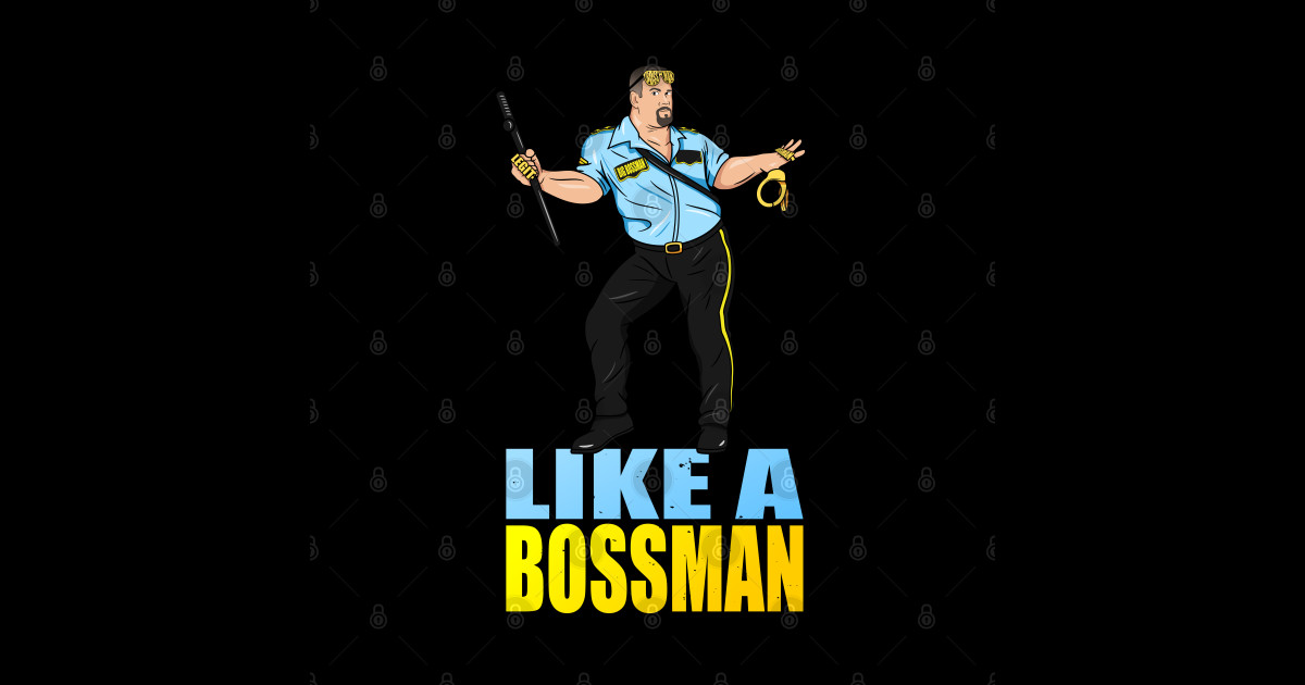 Like A Bossman - Bossman - Sticker | TeePublic