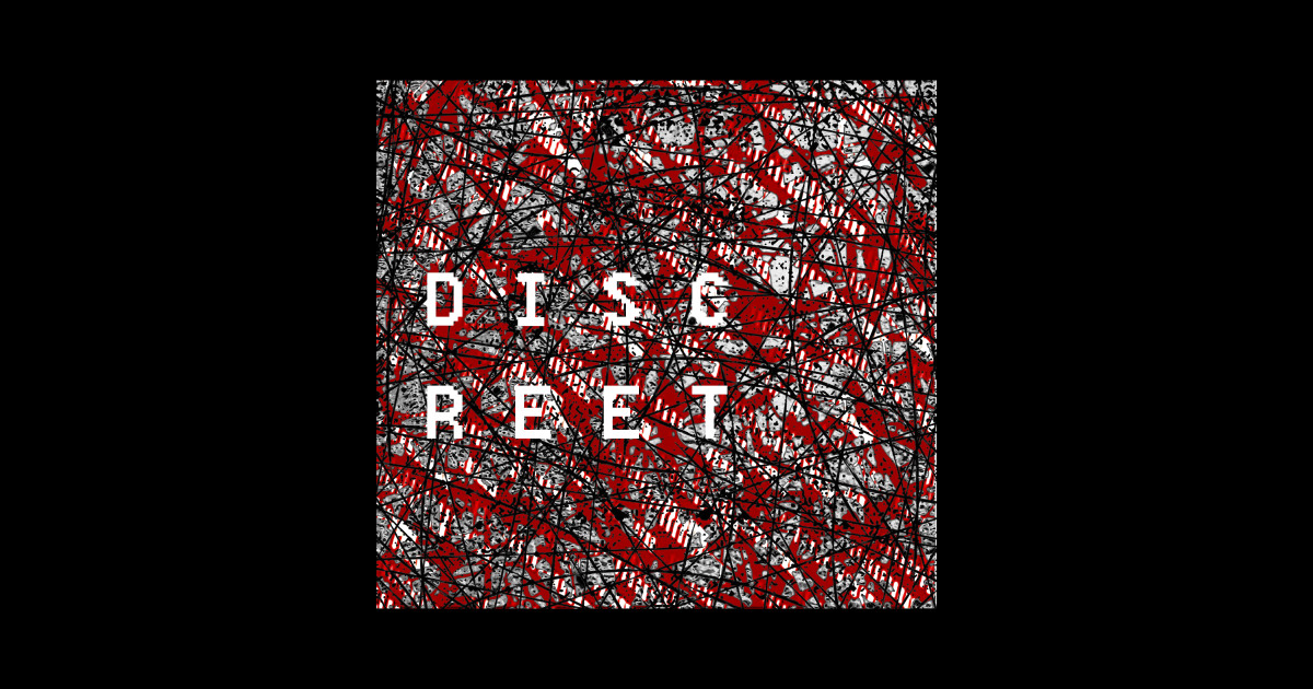 Discreet - Modern Design - Sticker | TeePublic