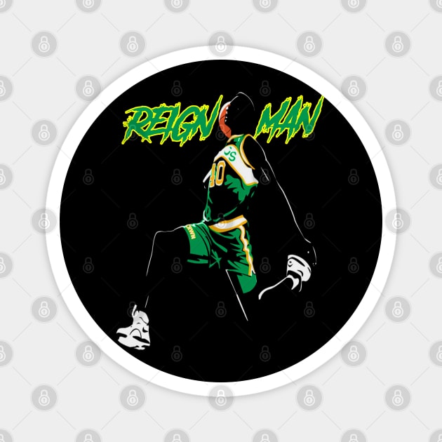 THE REIGN MAN SHAWN KEMP - The Reign Man - Magnet | TeePublic