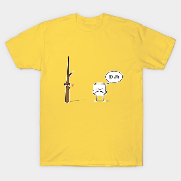 No Way! - Marshmallow - T-Shirt | TeePublic