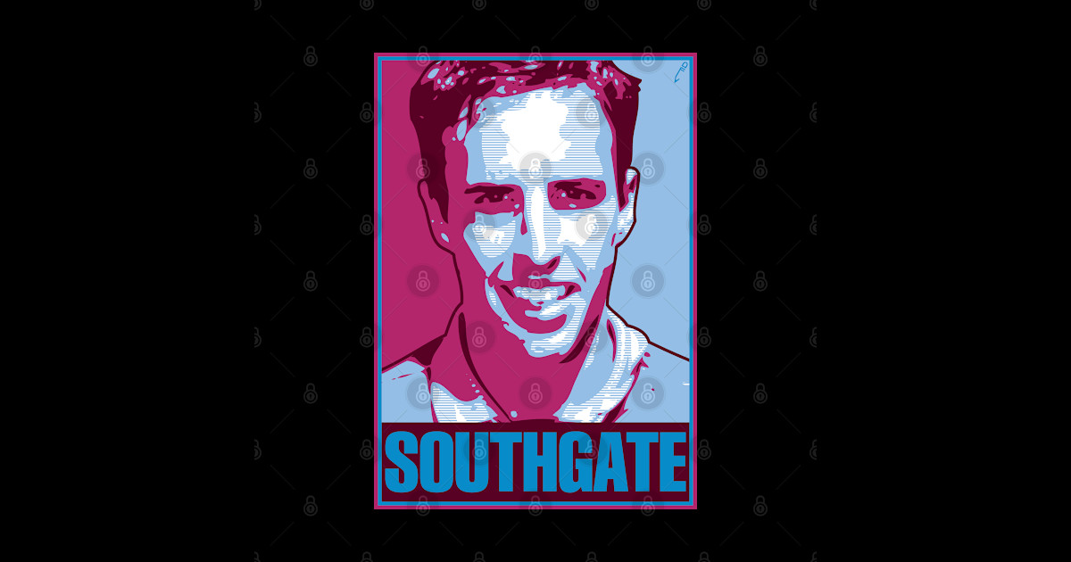 Southgate - Gareth Southgate - Sticker | TeePublic