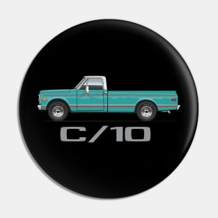 1972 Chevrolet C10 Pins and Buttons for Sale | TeePublic