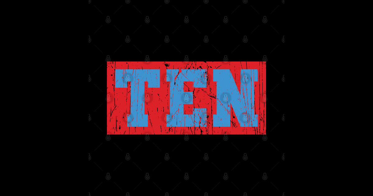 TEN / Titans - Tennessee Titans - Sticker | TeePublic