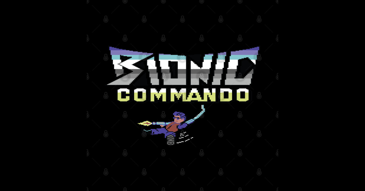 Bionic Commando - C64 - Sticker | TeePublic